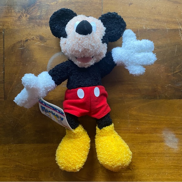 Disney | Toys | Mickey Mouse Plush Stuffed Animal Disney Curley Hair ...